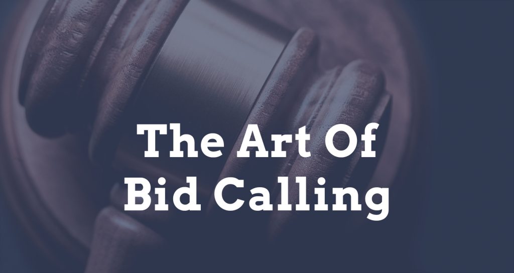 CE: The Art Of Bid Calling – Reppert Global