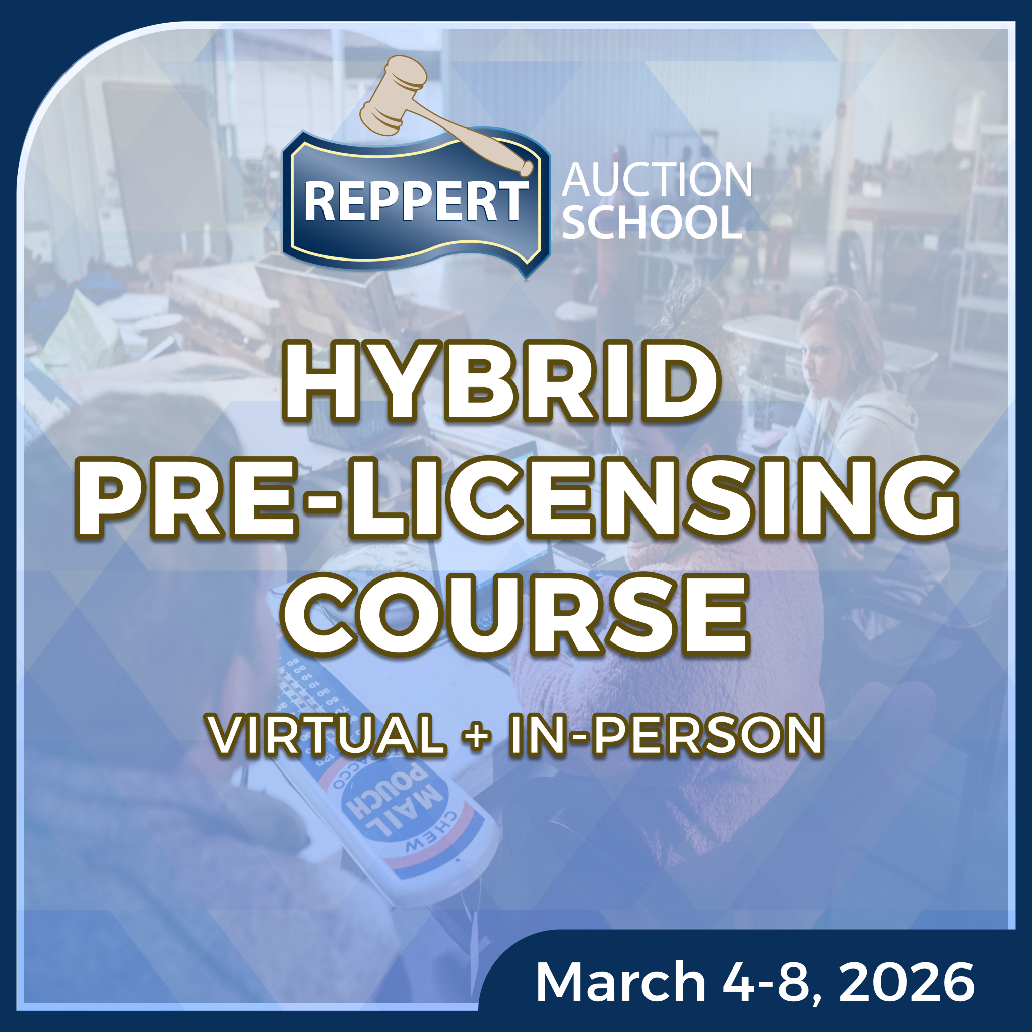 Hybrid Pre-licensing | March 4-8, 2026 – Reppert Global